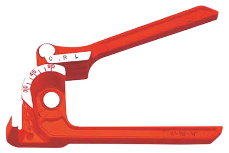 TRUSCO(トラスコ) 3タイプベンダー 銅アルミ用 GFB-3TMタイプ:ミリ用適用管径:6、8、10曲げ半径R(mm):17寸法(mm)左手:190寸法(mm)右手:160.6質量(g):410