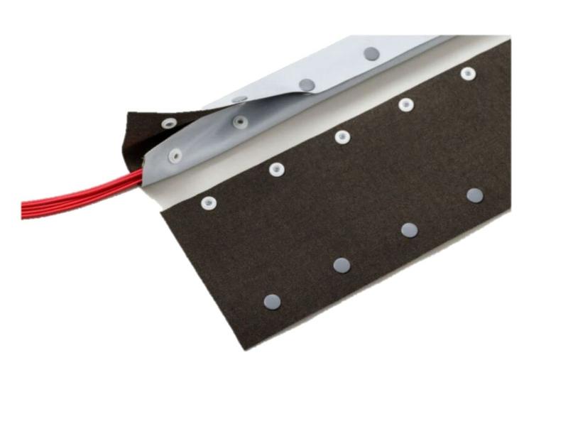 日本ジッパーチュービング 結束保護チューブ ホックタイプ グレー φ10 10m OTP-R10定尺:10mサイズ:φ10シート部:アクリル繊維+アラミド繊維混紡(片面シリコーン加工)シート部厚み:0.75mm嵌合部:ホック(難燃性ナイロン...