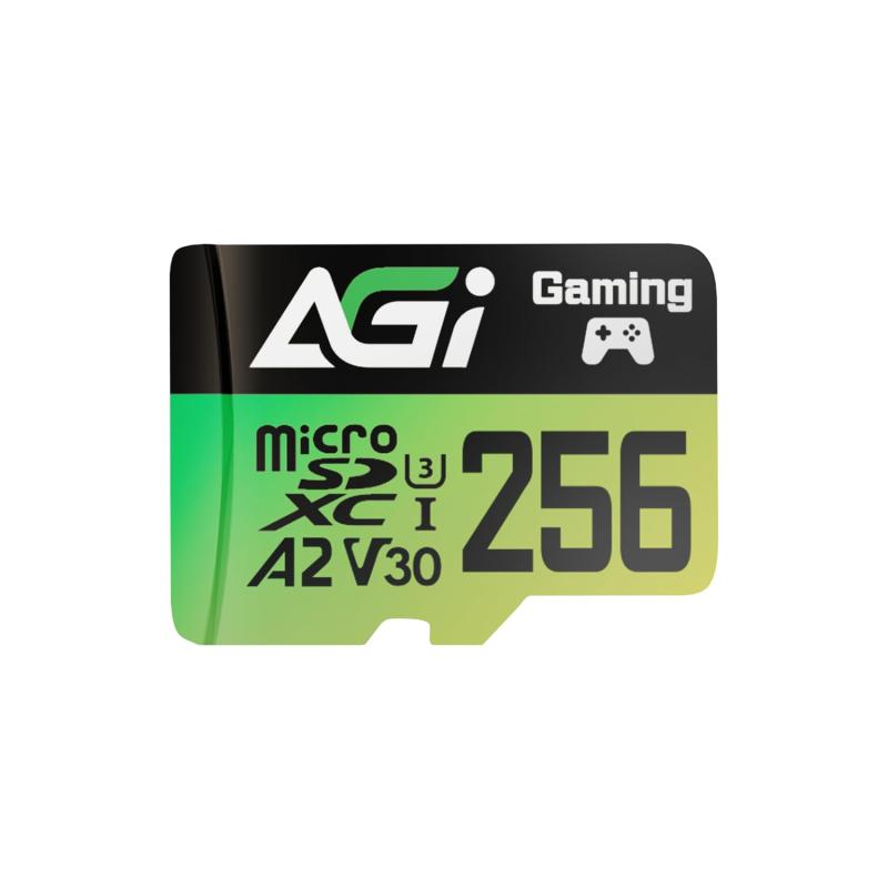 AGI 256GB MicroSD 高速 メモリカード A2 U3 V30 4K C10(読み込み・書き込み速度170/160MBs) TF138 マイクロsdカードAGI TF138 microSDHCカードはFull HD録画と再生に対...