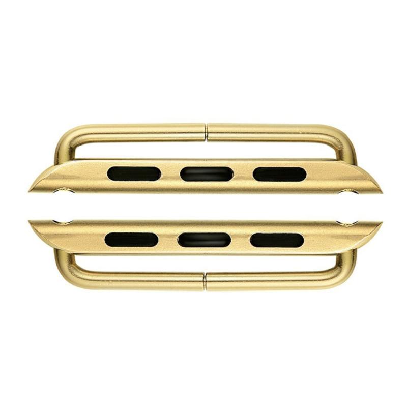 Apple Watch バンド アダプター Sakulaya アップルウォッチ用 交換金具 Apple Watch Seraies 8/7 41mm Seraies 6/5/4 40mm 対応 連結器 ゴールド素材：ステンレス鋼対応機種：A...