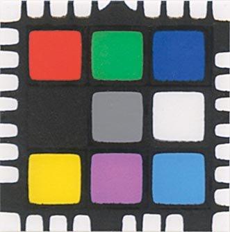 画像補正用カラーチャート CASMATCH大きさ 10×10mm