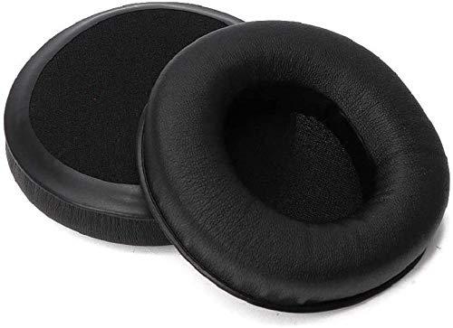 交換用イヤーパッドクッションイヤーパッドシールJBL SYNCHROS E50BT E50 S500 S700ワイヤレスヘッドフォン用（ブラック）高品質の超柔らかで快適な革、内部の柔らかな低反発パッド、耐久性と柔軟性Soft Foamは、外...