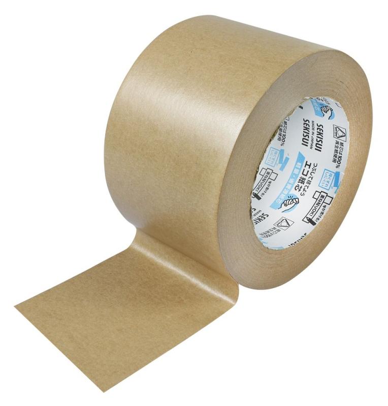 積水 スーパークラフトテープNo.504NS 75×50 K504X05特長:本来の使いやすさに加え、滑りにくい・重ねて貼れる・油性インキで文字が書けるという3つの機能をプラスしました。仕様:色:ダンボール幅(mm):75長さ(m):50厚...