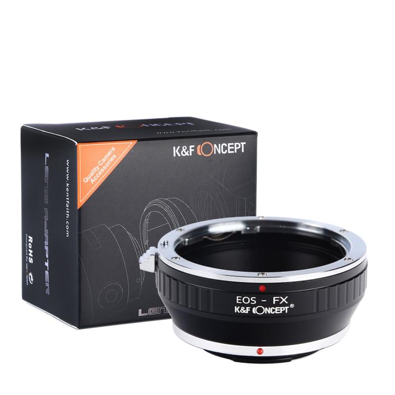 K&amp;F キャノン対応 EOS EF(EF-S)レンズ-フジX FX マウントアダプター レンズクロス付 ef-fx (KFFX)安心国内サポート。今なら無料レンズクロス1枚プレゼント（色は選べません）対応レンズ：キャノンEF(EF-...