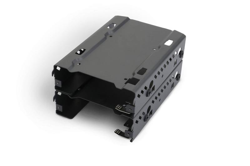 Phanteks - 積み重ね可能 3.5インチ HDD ブラケット デュオ パックケース PH-HDDKT_03、ブラック材質:金属 シャーシサポート:Phanteksシャーシ-Evolv x/将来モデルアプリケーション:3.5インチHD...