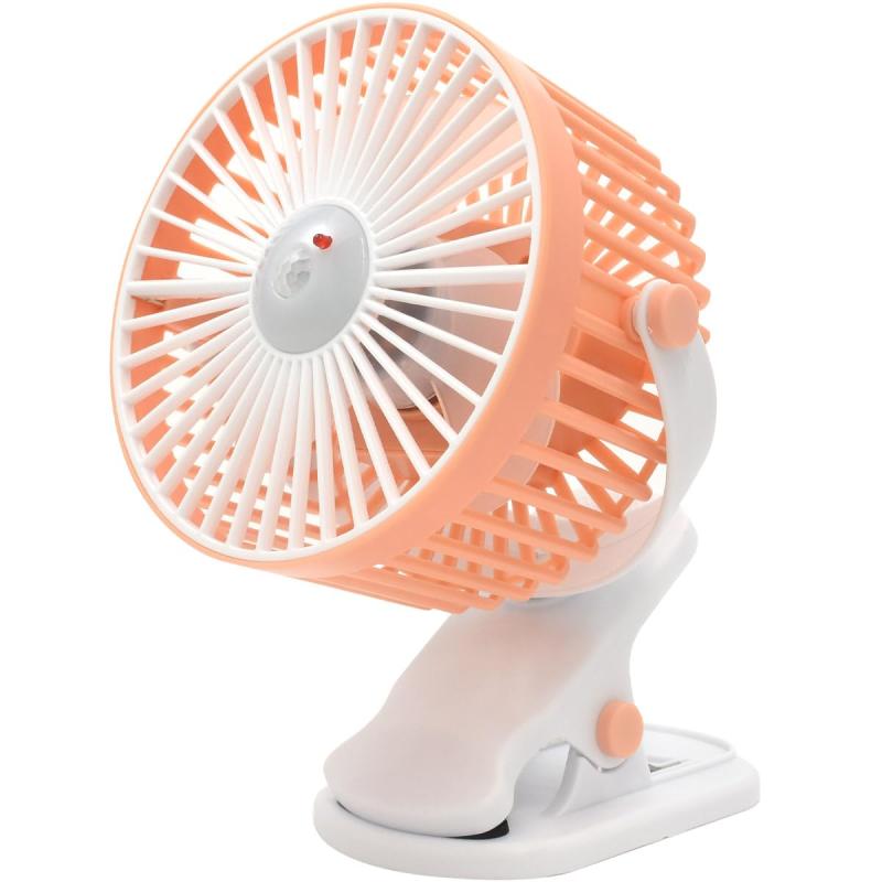 人感センサー付きで自動ON/OFF 2WAY センサー付きクリップファン