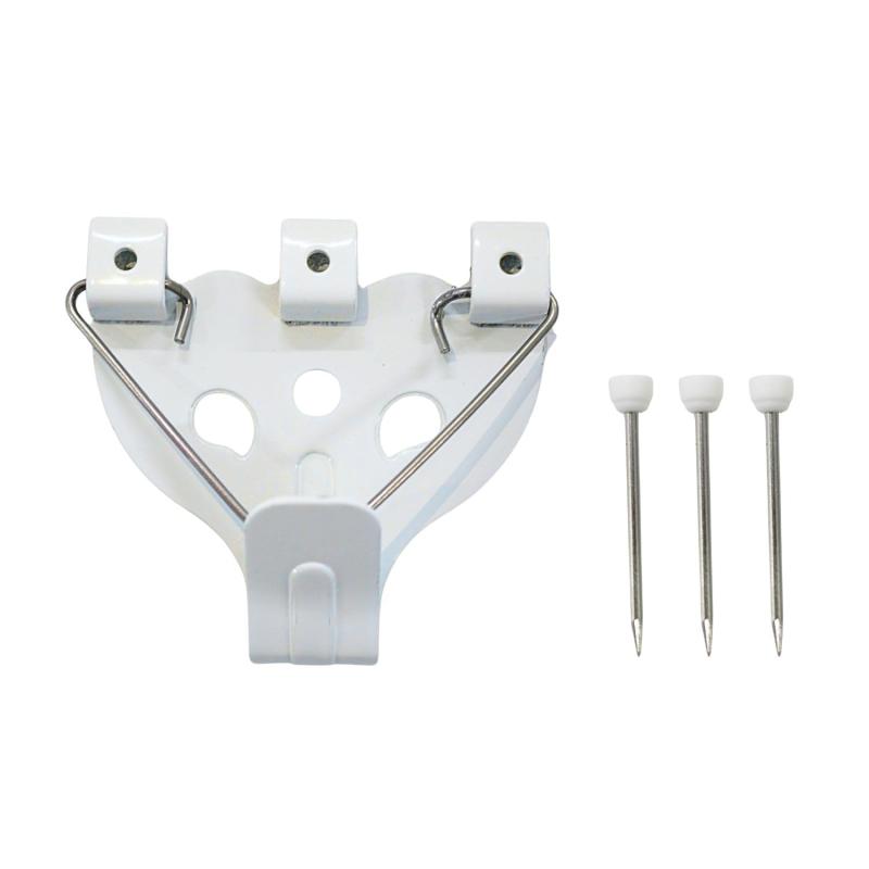 福井金属工芸 鉄セフティXフック 大 ホワイト 5個入 F-306S5高耐久設計: 頑丈な鉄製のXフックで、重い荷物もしっかりと支えます。表面は美しいホワイト仕上げで、壁面を傷つけにくい設計です。使いやすさ: 大サイズで取り付けやすく、日常...