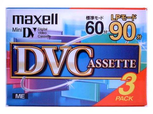 maxell DVM60SEN.3P MiniDVカセット 60分3巻パック