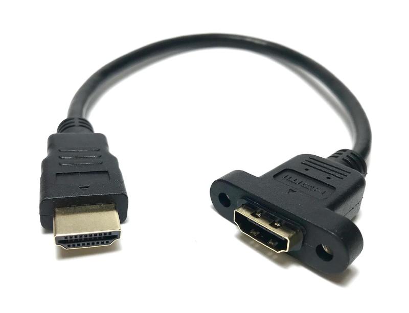 Access 【 30cm 】HDMI 延長ケーブル パラマウント タイプ HDMI1.4オス to メス延長エクステンダーケーブル 金メッキ1080P 3Dサポート AV08-30PHDMI延長ケーブルは、既存のHDMI機器を拡張したり、...