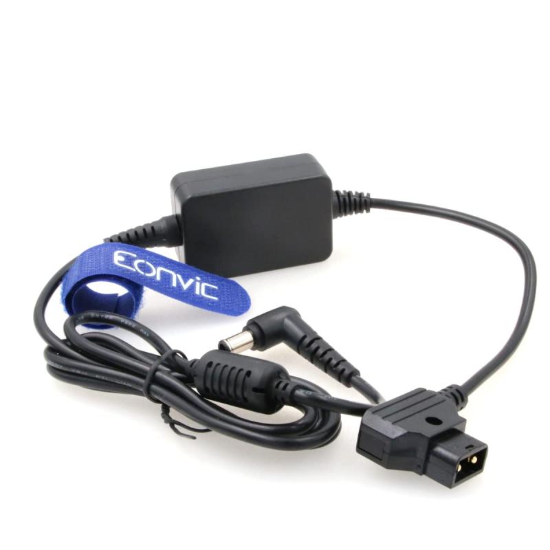 Eonvic D-Tap アダプター - DC バレル電源ケーブル Sony PXW FX9 FX6カメラ用Sony PXW-FX9ビデオカメラ1818用のD-TapからDC電源ケーブルへ。バッテリー電源をSony PXW-FX9 FX6ビ...