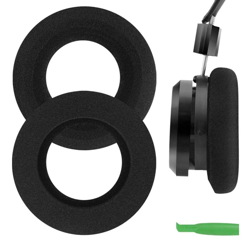 Geekria イヤーパッド Comfort 互換性 パッド グラド GRADO SR125, SR225, SR325, SR60, SR80, SR80e, M1, M2 ヘッドホンに対応 パッド イヤー/イヤーカップ (スポンジ/ブラ...
