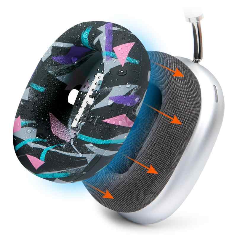 WC SweatZ Max - Wicked Cushions 製 Airpods Max 用保護イヤーパッド カバー |防汗&amp;簡単に洗える |完全なイヤーパッドの汗からの保護 |Apple AirPods Max 専用設計: Wi...