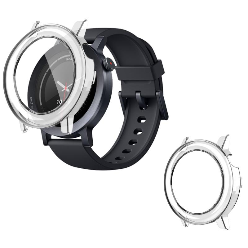 CMF By Nothing Watch 3 Pro 用 ケース カバー ガラスフイルム一体型ケース 【NOUKAJU】For CMF By Nothing Watch 3 Pro スマートウォッチ ケース 保護フィルム PC+強化ガラスフ...