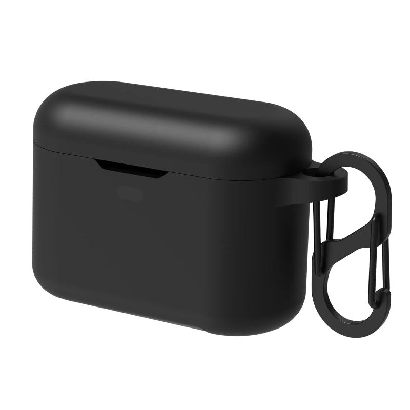 Geekria シリコン カバー 互換性 カバー Beyerdynamics Free BYRD 対応 True Wireless Earbuds 充電ケース充電ケースカバー 外装カバー キーホルダーフック付き 充電ポートアクセス可能 (B...