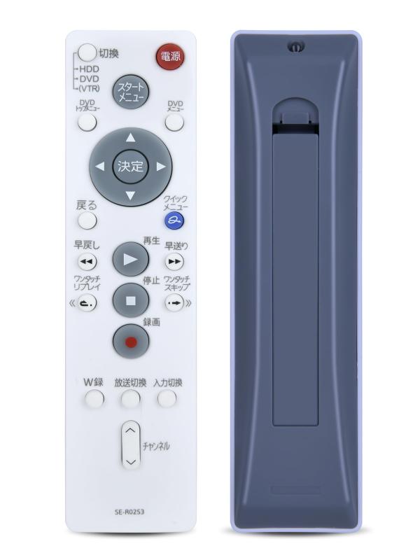 東芝HDD＆DVDレコーダー用シンプルリモコン001