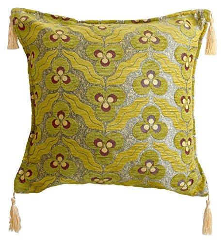 【トルコデザイン】シュニール素材クッションカバー45cm チントマニサイズ：約43×43cm（40～45cmの中綿をお使いください。） 素材：コットン・ポリエステル 生産：トルコ共和国裏側も同じ生地がデザインされているので、デザインを邪魔し...