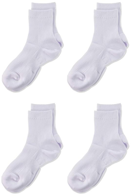 [コダワリシュギ] スクールリブソックスレディースSIZE:22-24 (メーカー表示サイズ:22cm~24cm)