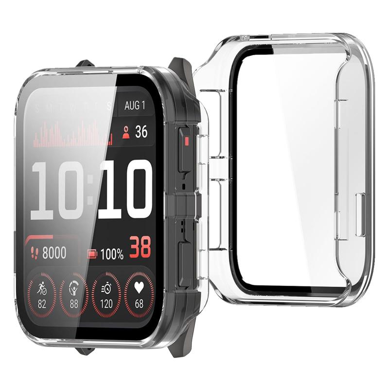 BUITFOU For GARMIN Venu X1 カバー GARMIN(ガーミン) Venu X1 ケース対応 超薄型 PC+ガラス素材 一体型 全面保護 超薄型 装着簡単 耐衝撃 高透過率 指紋防止 傷防止【対応機種】本製品はGARM...