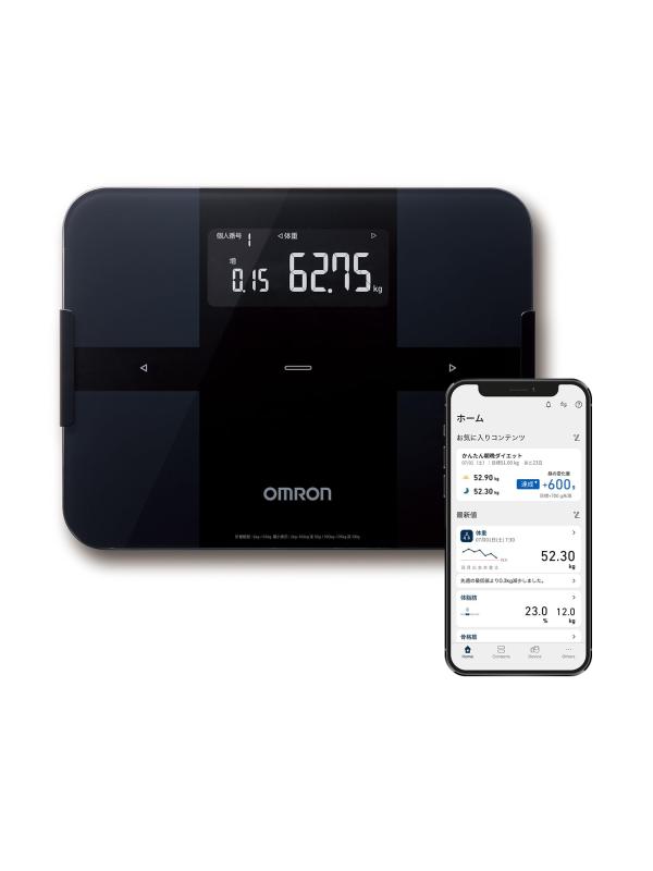オムロン 体重・体組成計 カラダスキャン スマホアプリ/OMRON connect対応 KRD-603T2