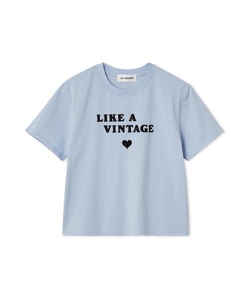 Lily Brown(リリーブラウン) レディース LWCT252085“LIKE A VINTAGE"シャツ[生産国]:中国SIZE：Free Size　肩幅：42cm　袖丈：19.5cm　ゆき丈：41cm　身幅：48cm　着丈...