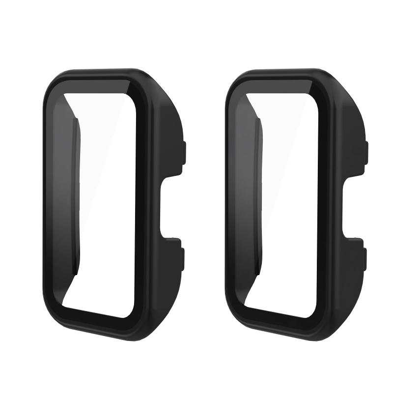 Pixel Watch ケース MoKo 2枚セット グーグルピクセルウォッチ専用カバー 保護ケース 全面保護 PCケース 強化ガラスフィルム キズ防止 耐衝撃 高透光率 操作スムーズ 防塵 指紋防止 装着簡単 一