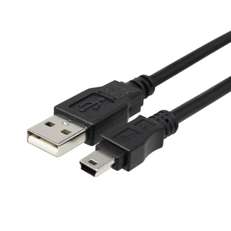 タローズTARO'S USB2.0ケーブル A-miniBタイプ 【PS3 PSP対応】 ブラック