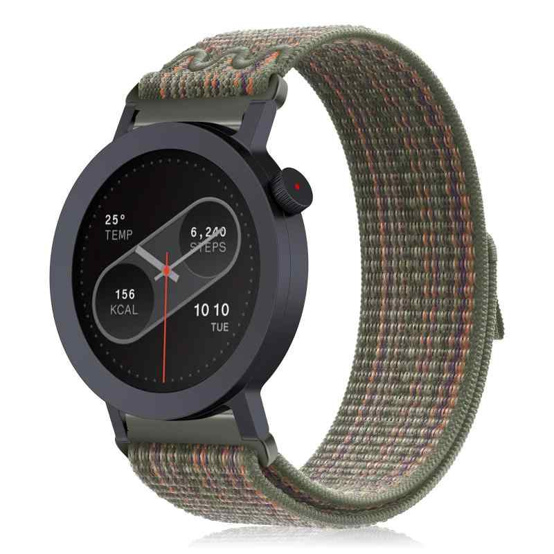 [SeGinn] CMF by Nothing Watch 3 Pro/2/1 対応 交換バンド ベルクロデザイン サイズ調節可能 ナイロン製 22mm 編組バンド cmfウォッチプロ3 交換ベルト 柔らかい 弾力性 軽量 コンパチブル c...