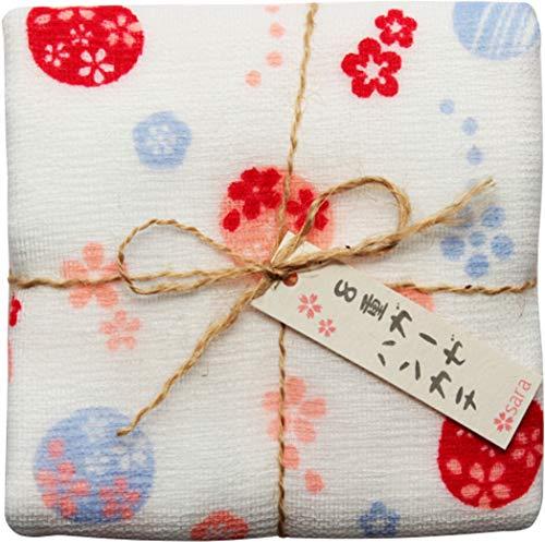 丸全 晒8重ガーゼハンカチ 28×28cm