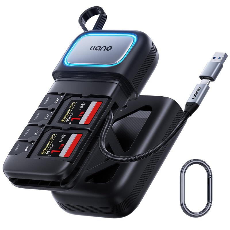 llano カードリーダーSD USB-A&amp;Type-C