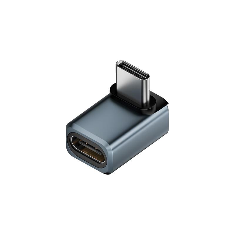 安心の日本企業 MSL FORCE Type-C/usb-c アダプター 80Gbps 8K60Hz PD240W急速充電対応 L字 オスーメス【レビュー信頼 】TB5【PD240W急速充電対応】 PD急速充電に対応し、スマートフォンやMa...