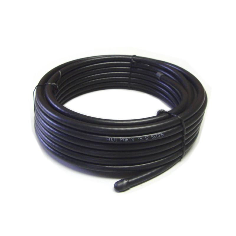 F-Factory 同軸ケーブル S5CFBAL (4K 8K BS CS CATV 地デジ 対応) アンテナケーブル 両端未加工