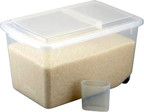 山研工業 お手軽米びつ 10kg用外寸 :255×395×H228mm製品重量:775g材質:ポリプロピレン