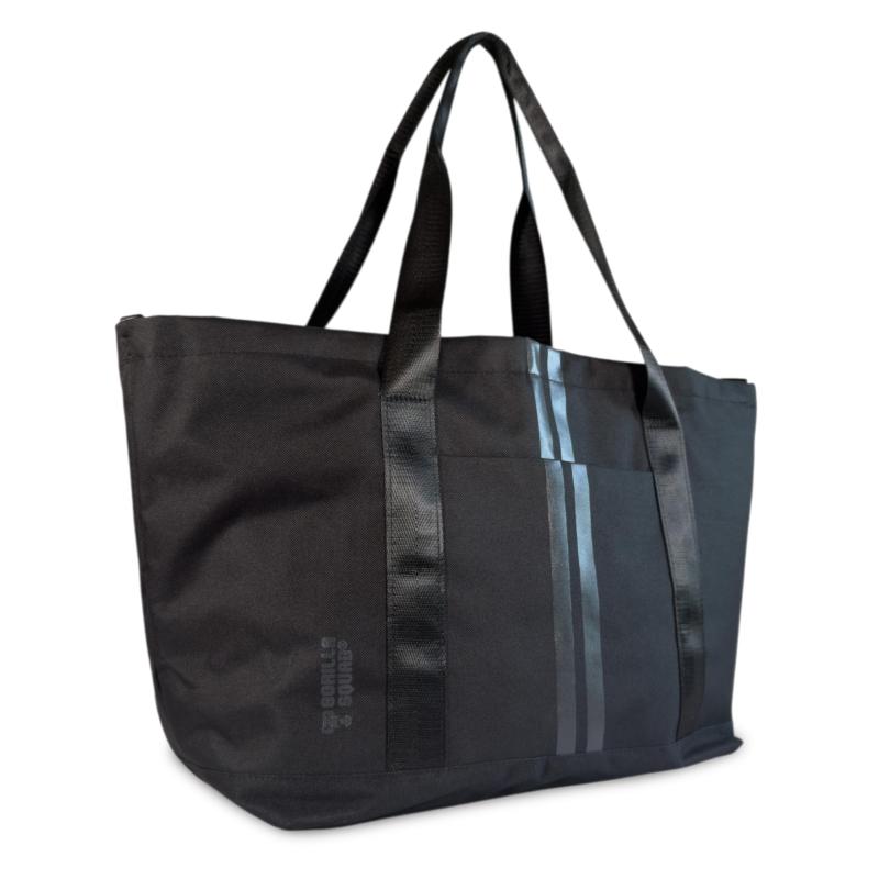 [GORILLA SQUAD] 大容量でスマート収納 ビッグトートバッグ ジムバッグ ゴルフバッグ GYM TOTE BAG BIG TOTE BAG ファスナー付き 2WAY 大きめトート 大容量28.5Lサイズ：FREE 容量28.5L...