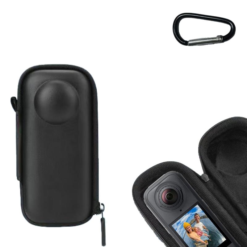 For Insta360 X4 Air 用 カメラバッグ【vaele】 全面保護収納ケース 耐衝撃 コンパクト設計 携帯便利Insta360 X4 Air 用 専用保護カバー 収納ケース(ブラック)【対応機種】 Insta360 X4 Ai...