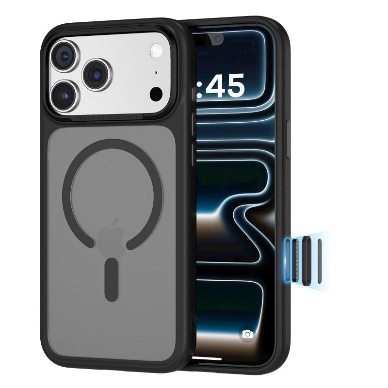 CloudValley スマホケース for 17 pro max 耐衝撃性に優れる 手触りが心地よい 黄変しにくく、汚れに強いCloudValley