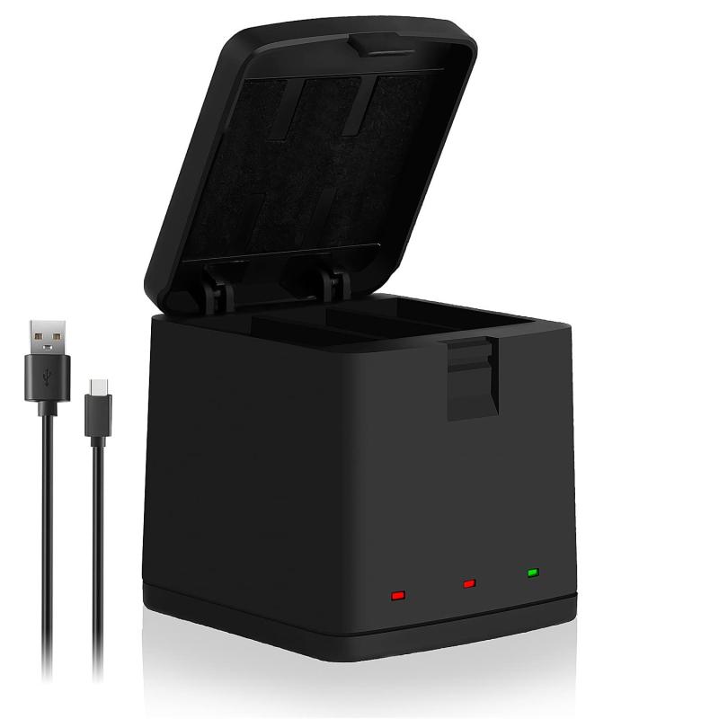 COOLSHOW GoPro HERO 10/9 バッテリー + GoPro Hero 10/9 Black 充電器