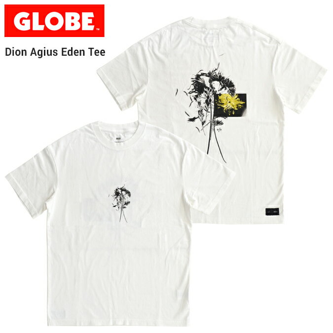 GLOBE (グローブ) DION AGIUS EDEN TEE Tシャツ 半袖 カットソー メンズ 日本正規代理店商品 サイズ（平置cm） Sサイズ　着丈71cm 身幅51cm 袖丈(肩上から)20cm 肩幅51cm Mサイズ　着丈73c...