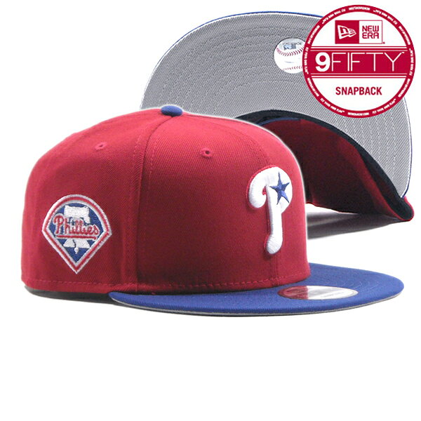 NEWERA(ニューエラ)のSNAPBACK CAP(スナップバックキャップ)・9FIFTYになります。 ■COOPERSTOWN COLLECTION (クーパーズタウンコレクション) MLB Philadelphia Phillies ...