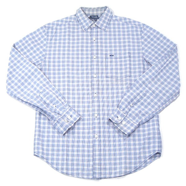 US買い付けのアメリカ古着です。 Le TIGRE(ル・ティグレ)の長袖シャツになります。 当店では2004年の創業時から、USで古着の買付けを行っています。 LACOSTEのワニに対抗し、タイガーのロゴマークでお馴染みのルティグレ☆ワンポ...