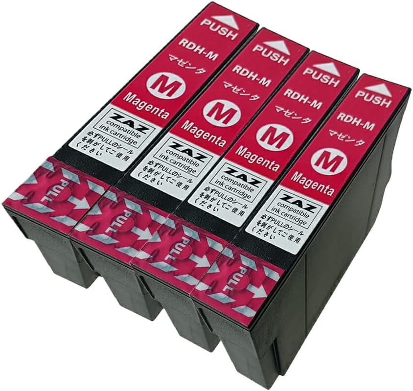 ◆セット内容◆ RDH-M ×4本セット ◆対応機種◆ エプソン (EPSON) PX-048A PX-049A ◆備考◆ ・ICチップ搭載でインクの残量表示が可能です。 [国際品質基準] 弊社の互換インクは 国際規格ISO14001 IS...