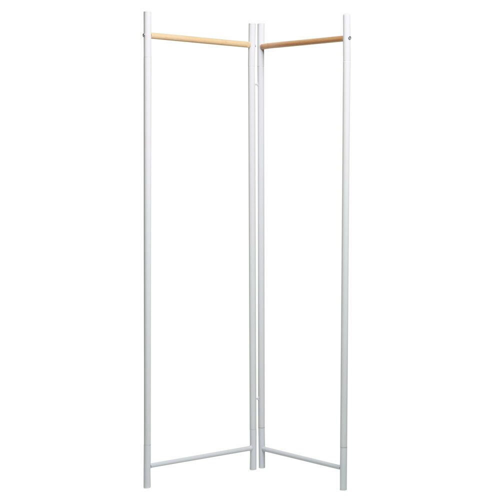 商品情報メーカー永井興産仕様◆マット加工スチール(ツヤなし)◆折りたたみ可サイズ(mm)　W445xD20xH1505　×2枚重量　約2.6kg材質　天然木(ラバーウッド)　　　スチール塗装　ラッカー塗装　　　粉体塗装※組立式お手入れ方法●...