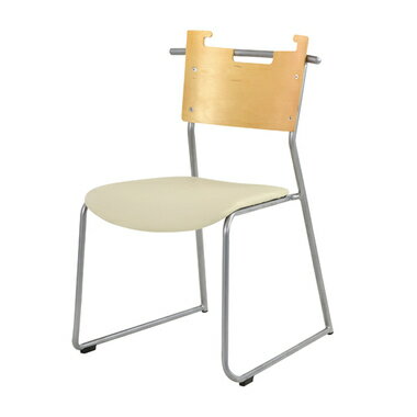 商品情報メーカー東谷品番A2-102IV仕様サイズ　W48.5×D53×H76×SH41(cm)材質　スチール(粉体塗装) 　　　ソフトレザー 　　　積層合板 ※長時間スタッキングした際に座面にへこみ跡が残る場合がございます注意事項※お使い...