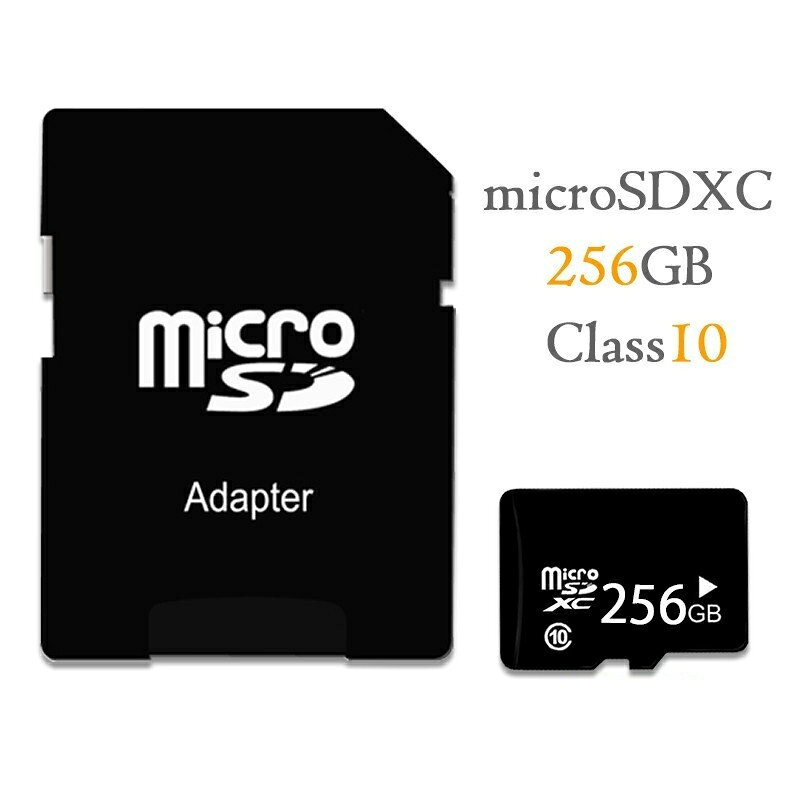 【商品説明】 容量256GBのSDカード！ デジタルカメラやドライブレコーダー、スマホなどの動画・写真の記録に欠かせないmicroSDカード。安心の256GBモデルです。 変換アダプター付きでSDメモリーカード対応機器にも使用可能！ 転送速...