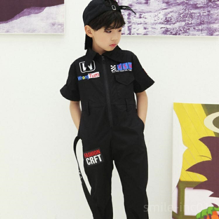 【110cm 120cm 130cm 140cm 150cm 160cm 170cm 180cm】【ジュニア〜大人まで】いろんなトップスと合わせやすいオールインワン1枚で着たり、Tシャツや中間着・アウターとの重ね着でオリジナリティを演出した...