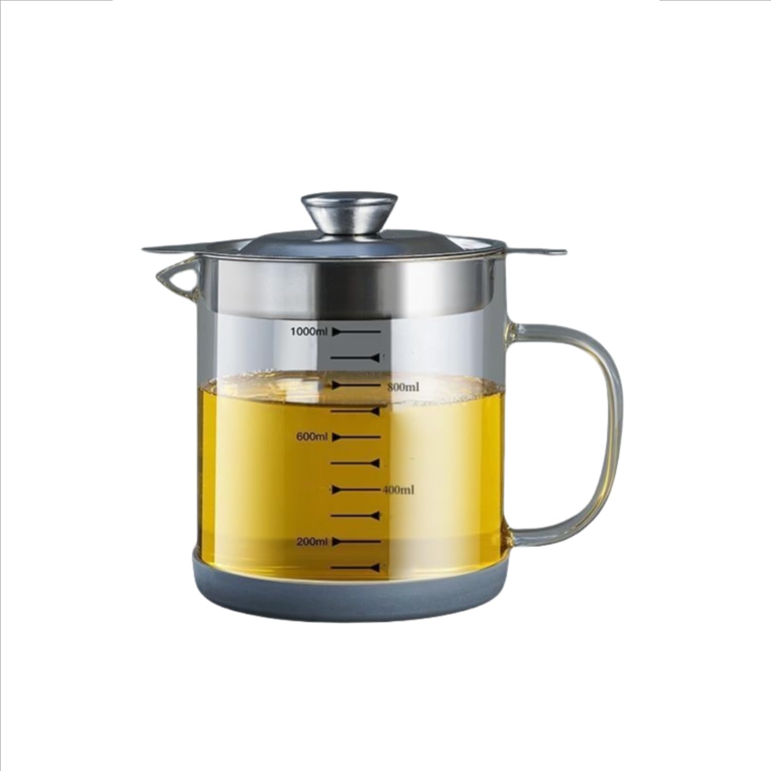 油こし器高硼珪酸ガラス製のオイルフィルターポットで、多重シールで自動的に開閉します。304 ステンレス鋼の細かいメッシュのフィルターネットを備え、オイルのろ過と貯蔵が便利です。180℃の温度差に耐えることができ、温度の高低にも強く、とても使...