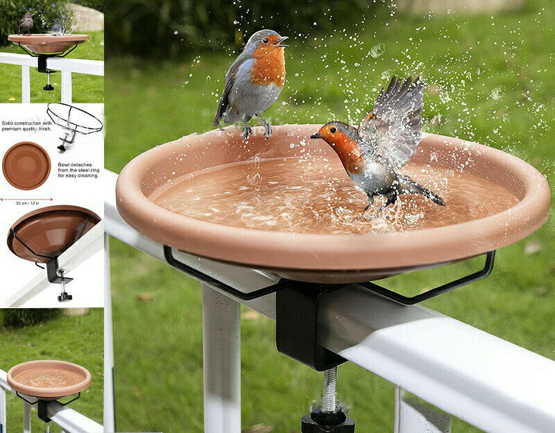 自宅の庭で野鳥観察を楽しむための鳥用フィーダー風で揺れても安定した水や餌の供給が可能な設計となっています。庭やバルコニーなどに設置しやすいデザインです。自宅の庭で野鳥観察を楽しむための鳥用フィーダー風で揺れても安定した水や餌の供給が可能な設...