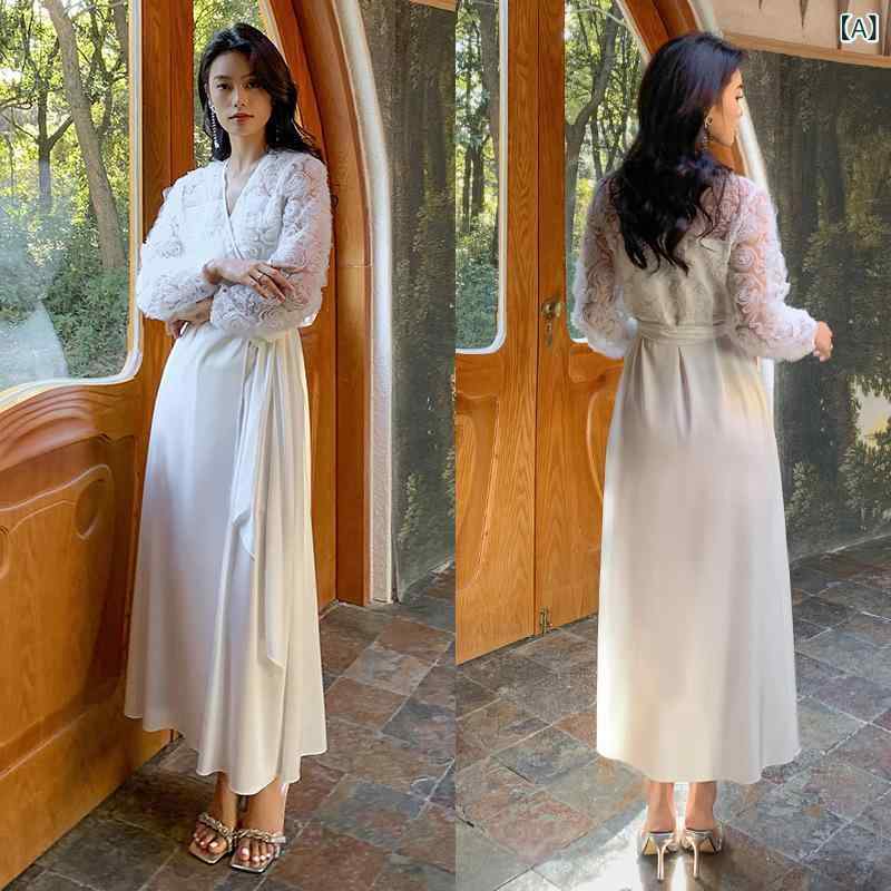 カテゴリ: パジャマ生地: シフォン形状: ワンピース主な素材: ポリエステル95%厚さ: 薄手生地の厚さ: 極薄 (81-100g/平米)ネックライン: Vネック袖丈: 九分袖機能: 睡眠、部屋着、涼感、快適性対象: 若年女性着用シーン:...