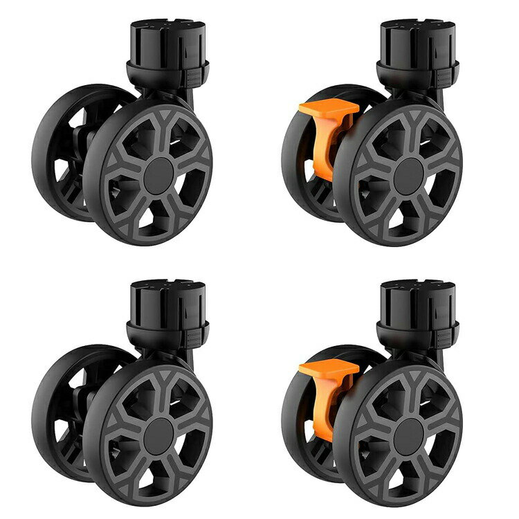 【商品コード】：y812670【カラー】レッド イエロー ブラック グリーン ピンク パープル素材：プラスチック、TPE【この商品について】【プレミアム素材】これらの交換可能なホイールは、高品質の高耐久プラスチックとTPEゴムで作られており...