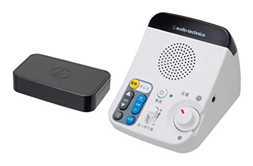 ホワイト/-/AT-SP450TV・パッケージ個数:1・【 ワイヤレス 】他の機器との干渉や音声遅延の少ない赤外線方式を採用し、最大約7mのリスニングエリアでテレビの音声をお楽しみいただけます。・【 はっきり音 】ニュースやドラマの音声やセ...