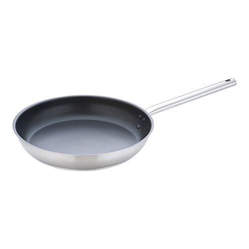シルバー/32cm/AHLV704・Size:32cmPatternName:テフロンセレクト フライパン・パッケージ個数:1・本体サイズ:外径×深さ(mm)340×55・本体重量:2550g・素材・材質:18-8ステンレス・内面テフロン加...